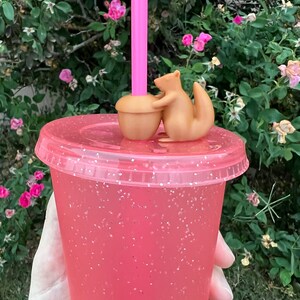 Squirrel Straw Topper: 3D Printed PLA Party Decoration - Etsy