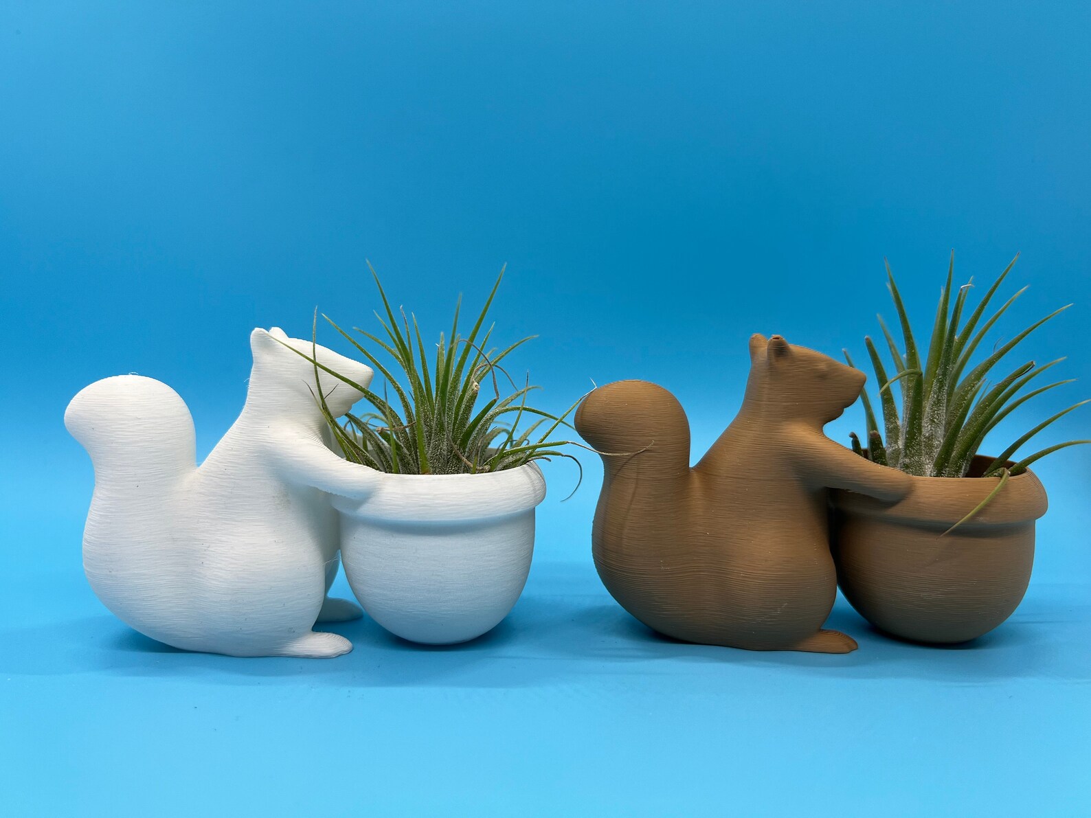 Squirrel Succulent Planter Home Decor Modern Planter 3D - Etsy