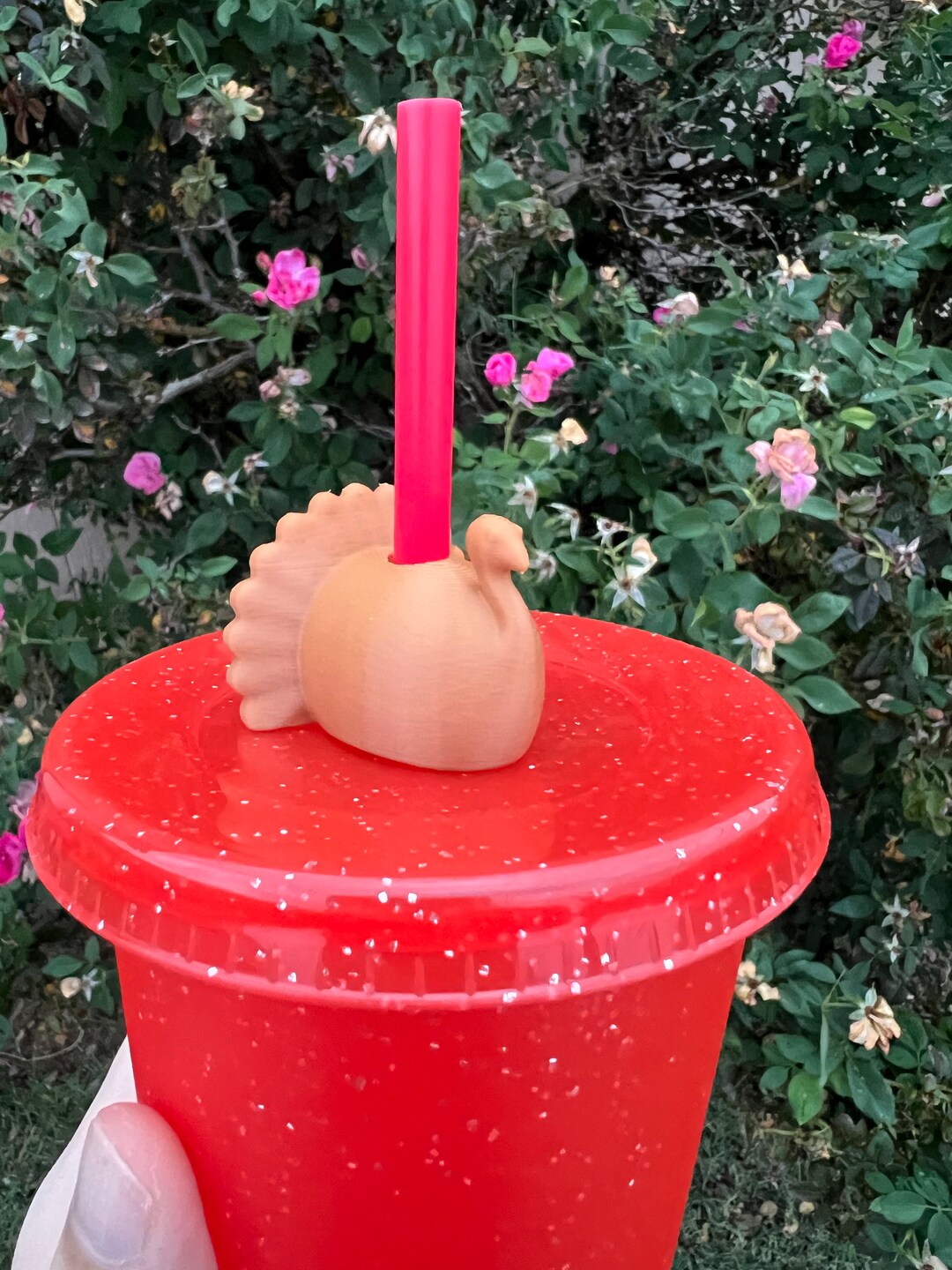 Turkey Straw Topper | Straw Decoration | Straw Charm | Cute Straw ...