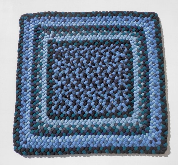 Braided Rug Hand Braided One of-a-kind 100% Wool | Etsy