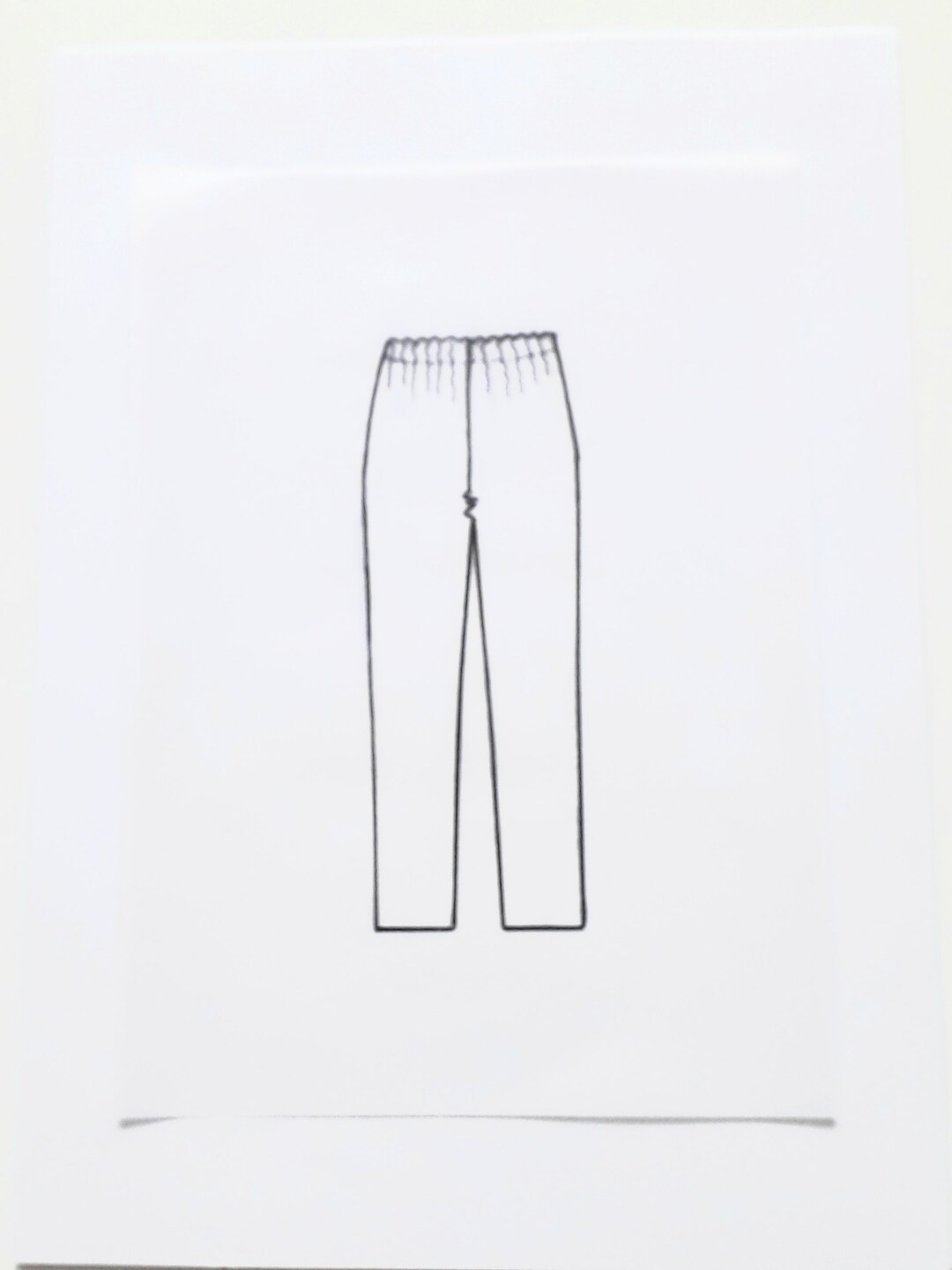 Women's Trousers, No Pdf Model, Simple Trousers, Narrow Leg, Easy ...