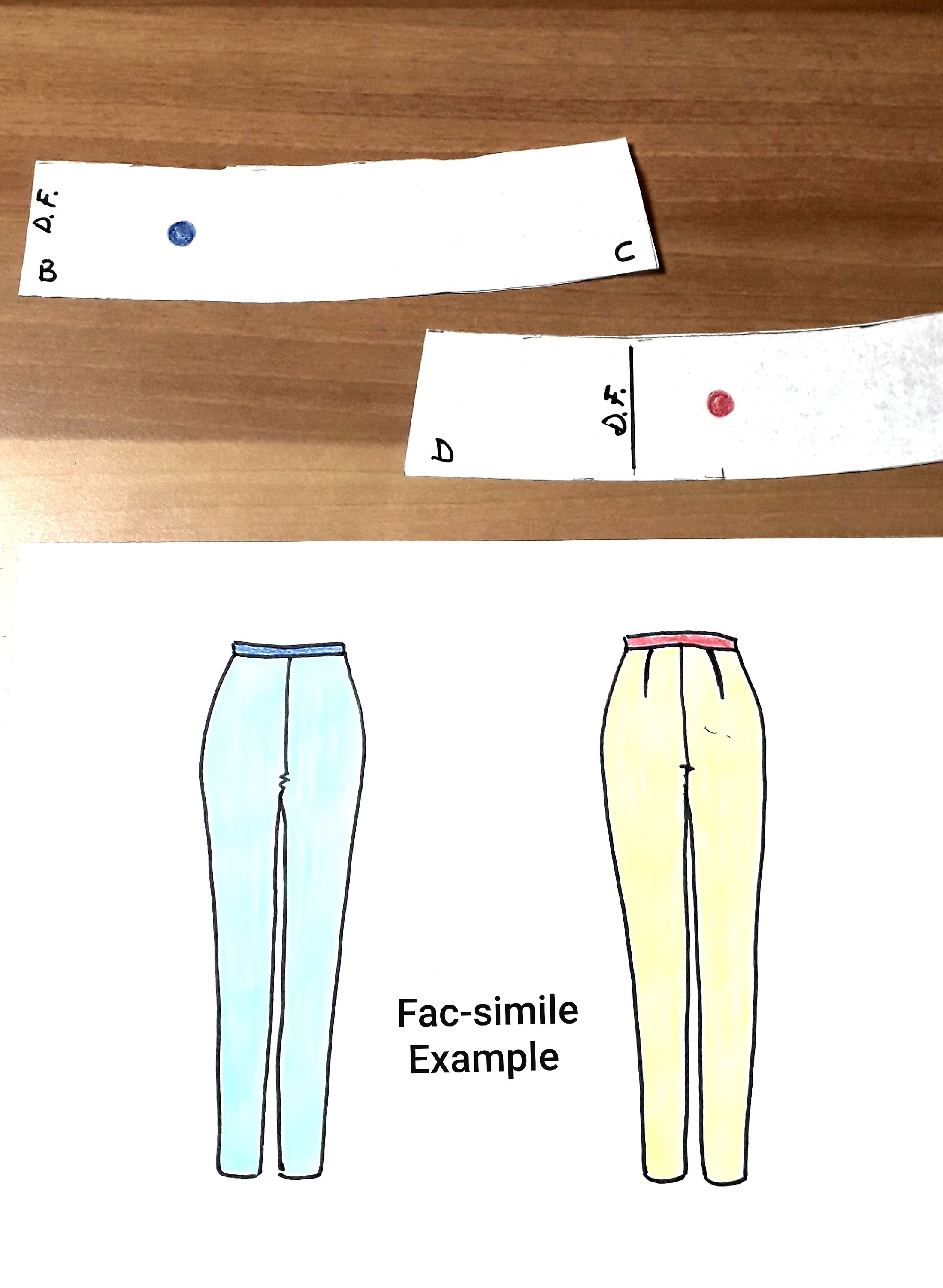 Women's Trousers, No Pdf Model, Simple Trousers, Narrow Leg, Easy ...