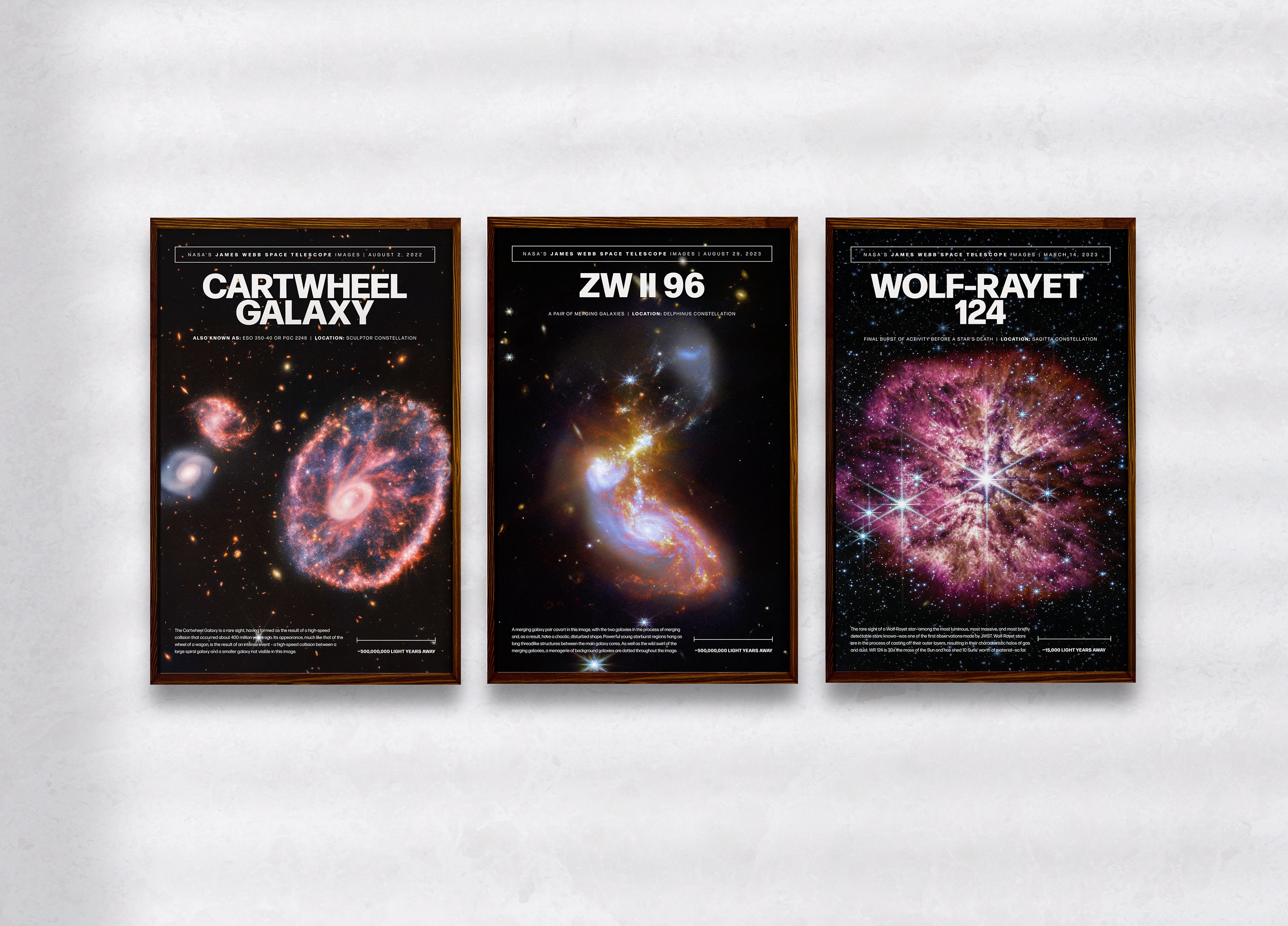 James Webb Telescope Posters: Galaxy & Nebula Prints (digital Download ...