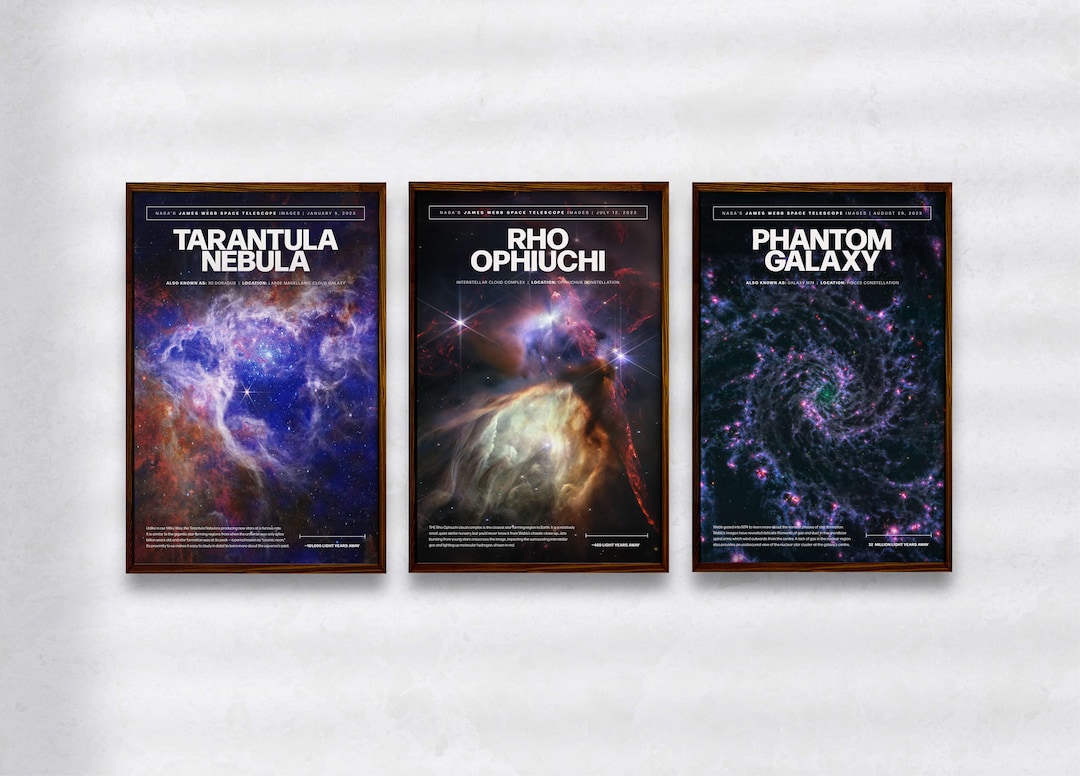 Stunning Posters From Nasa's James Webb Space Telescope – 17 eye ...