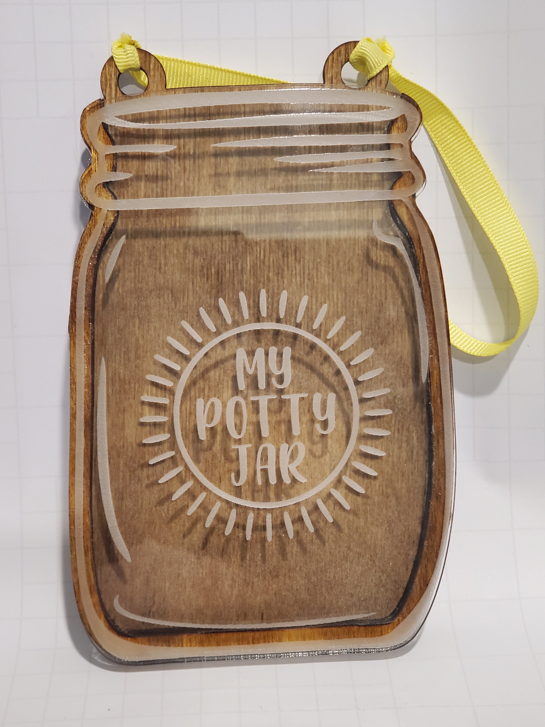 SVG File:instant Download Childrens Potty Reward Jar, Potty Training ...