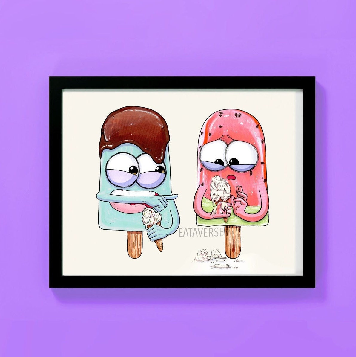 Patrick Eating In Bed