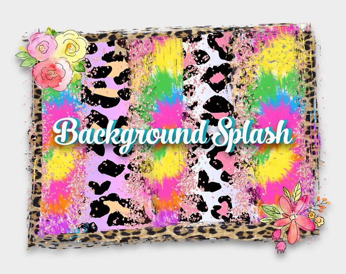 Tie Dye Brush Stroke Clip Art Set for Creative Projects - Etsy Singapore