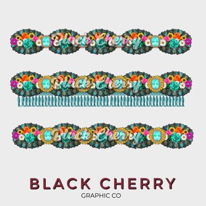 Turquoise Borders, Floral Borders, Fringe Borders, Western Borders ...