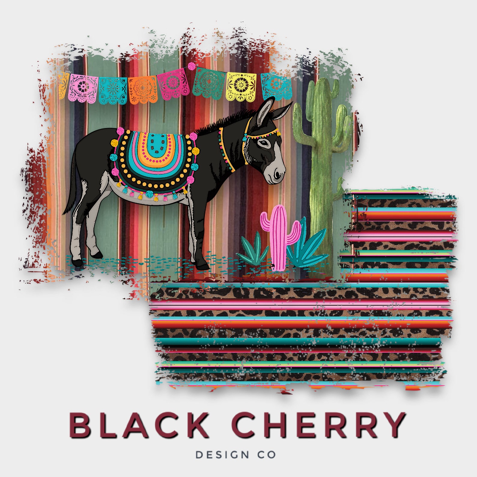 Serape Print PNG Backsplash Set of 2 Sublimation Design & | Etsy