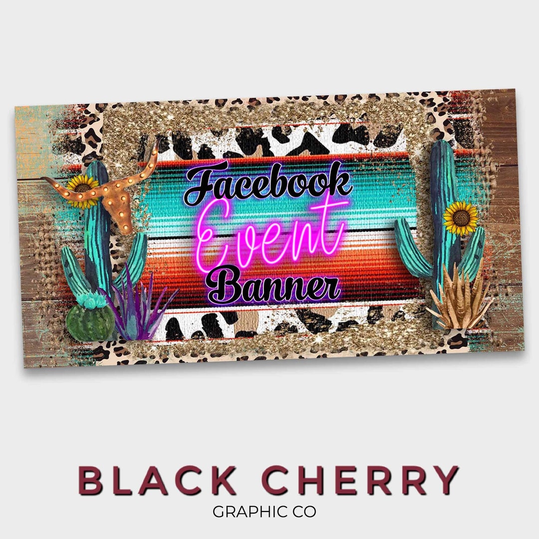 Facebook Event Banner, Facebook Event Cover, Blank Boutique FB Event ...