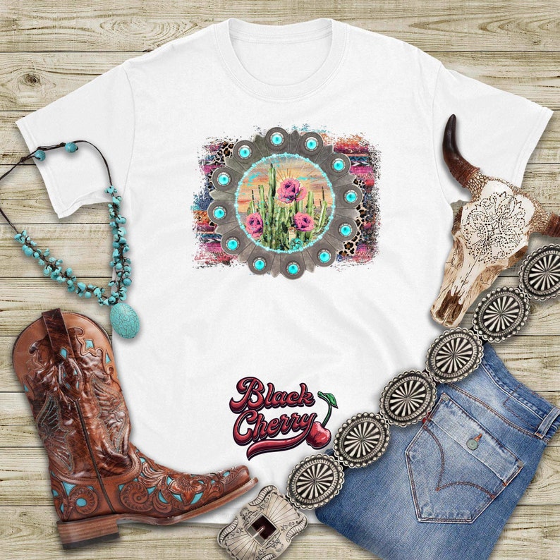 Southwest Cactus Concho Backsplash Sublimation Background - Etsy