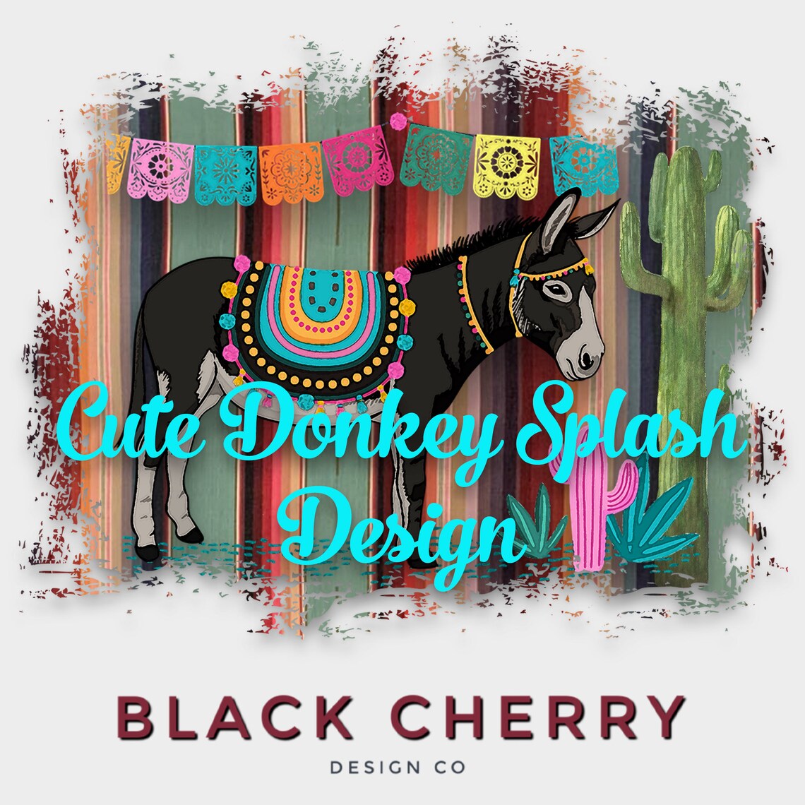 Serape Print PNG Backsplash Set of 2 Sublimation Design & | Etsy