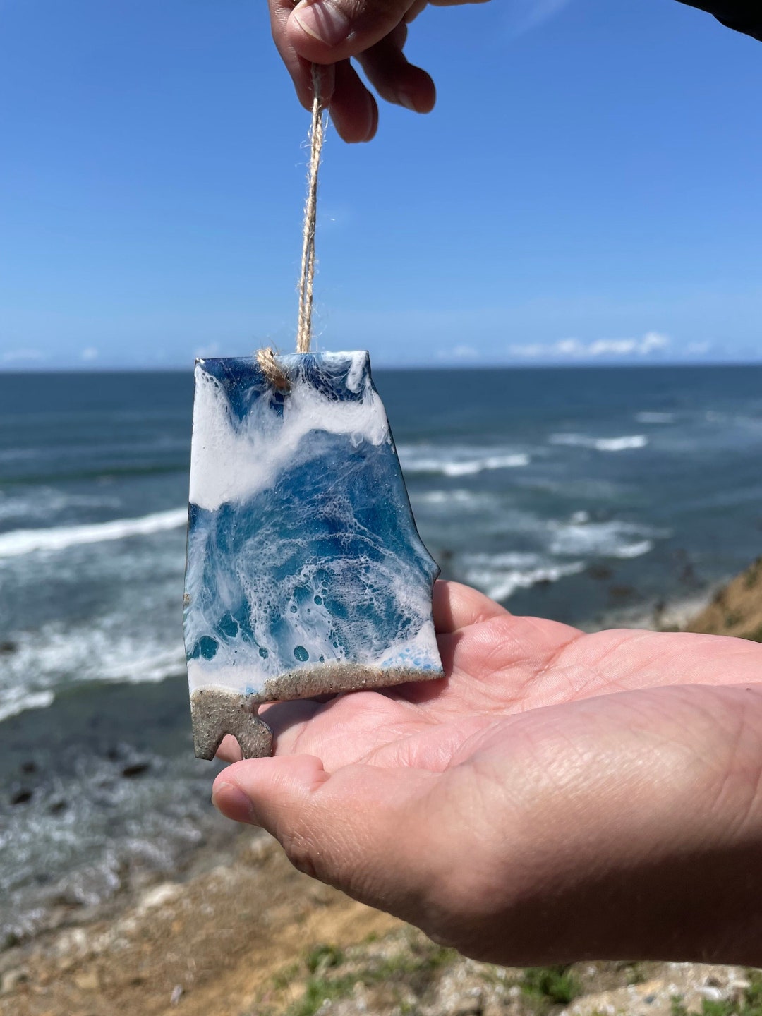 Alabama Ornament,magnet, or Keychain Resin One of A Kind, Alabama ...