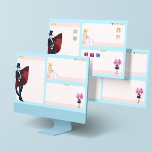 Sailor Moon Desktop Wallpaper Organizer + Folder Icons - Etsy Canada