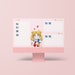 Sailor Moon Desktop Wallpaper Organizer + Folder Icons - Etsy
