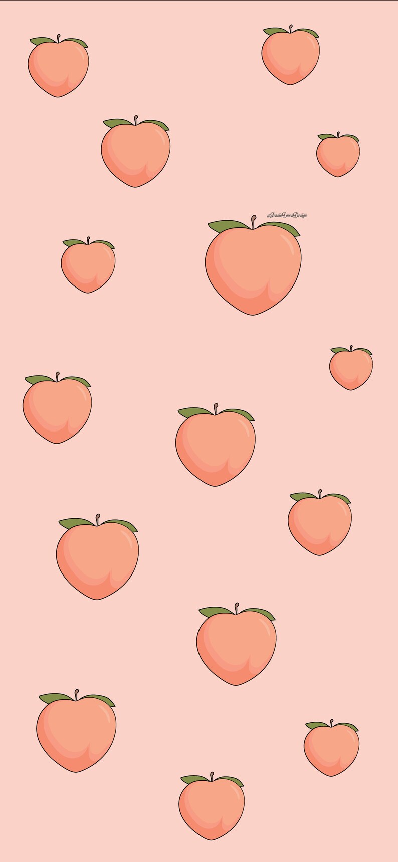3 Peach Wallpapers for Iphone, Cellphone, Home and Lock Screen, Peach ...