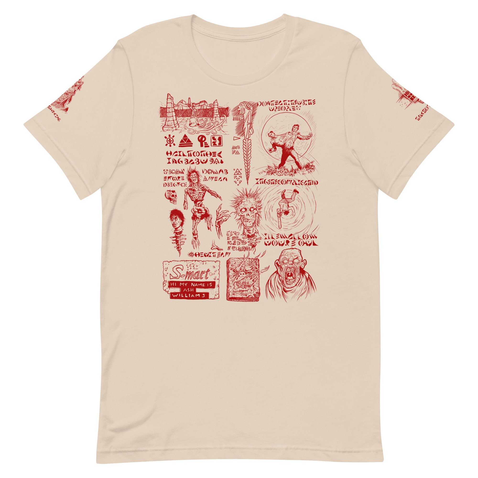 Necronomicon Deluxe T-shirt (evil Dead) - Etsy