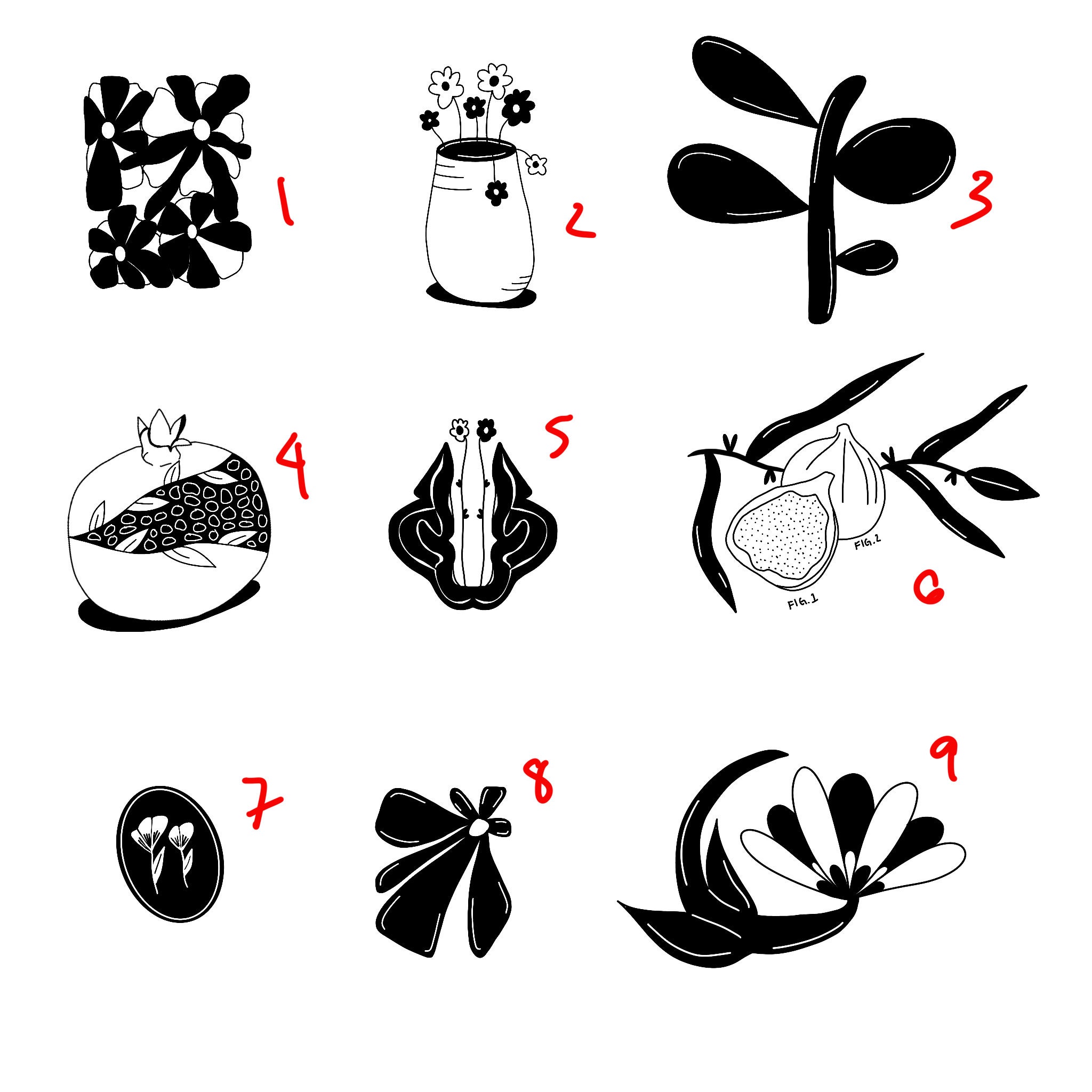 Tattoo Flash Sheet - Etsy