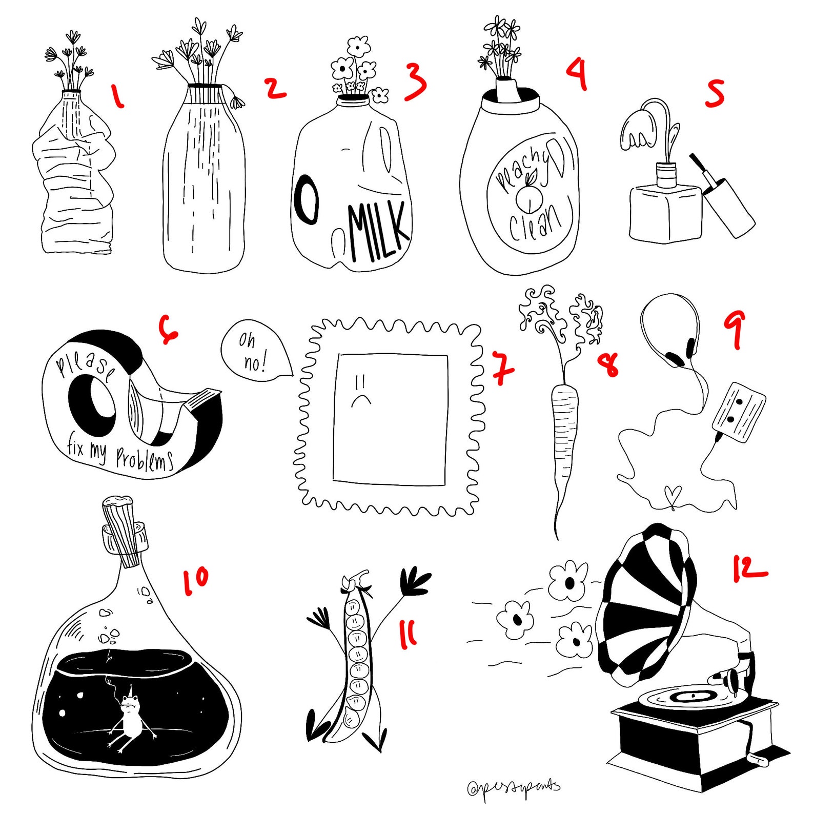 Tattoo Flash Sheet - Etsy
