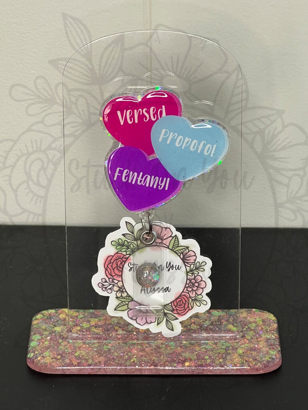 Dream Team Conversation Hearts Badge Reel - Etsy