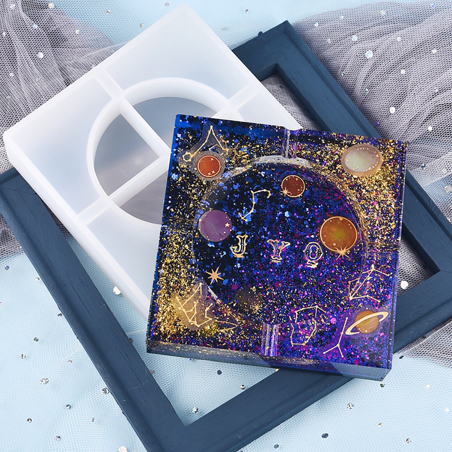 Ashtray Resin Mold Diamond Shape Ashtray Square Ashtray DIY - Etsy