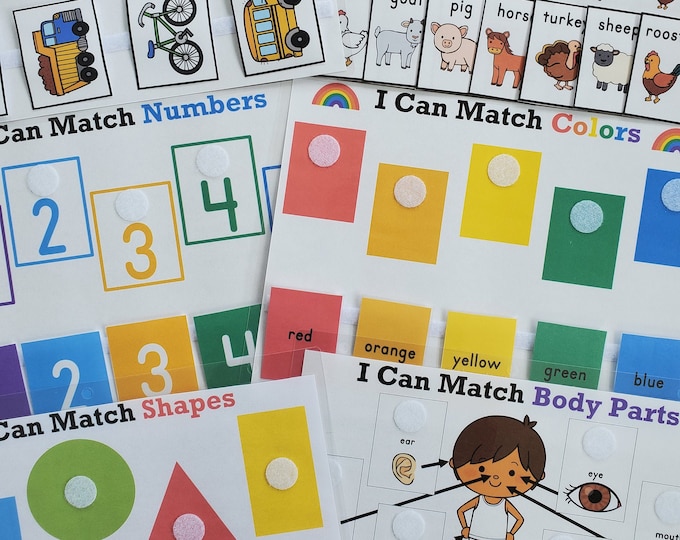 Toddler Preschool Early Learning Binder - Etsy