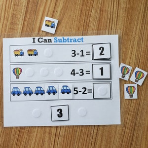 Preschool Pre-k Kindergarten Math Learning Bundle - Etsy