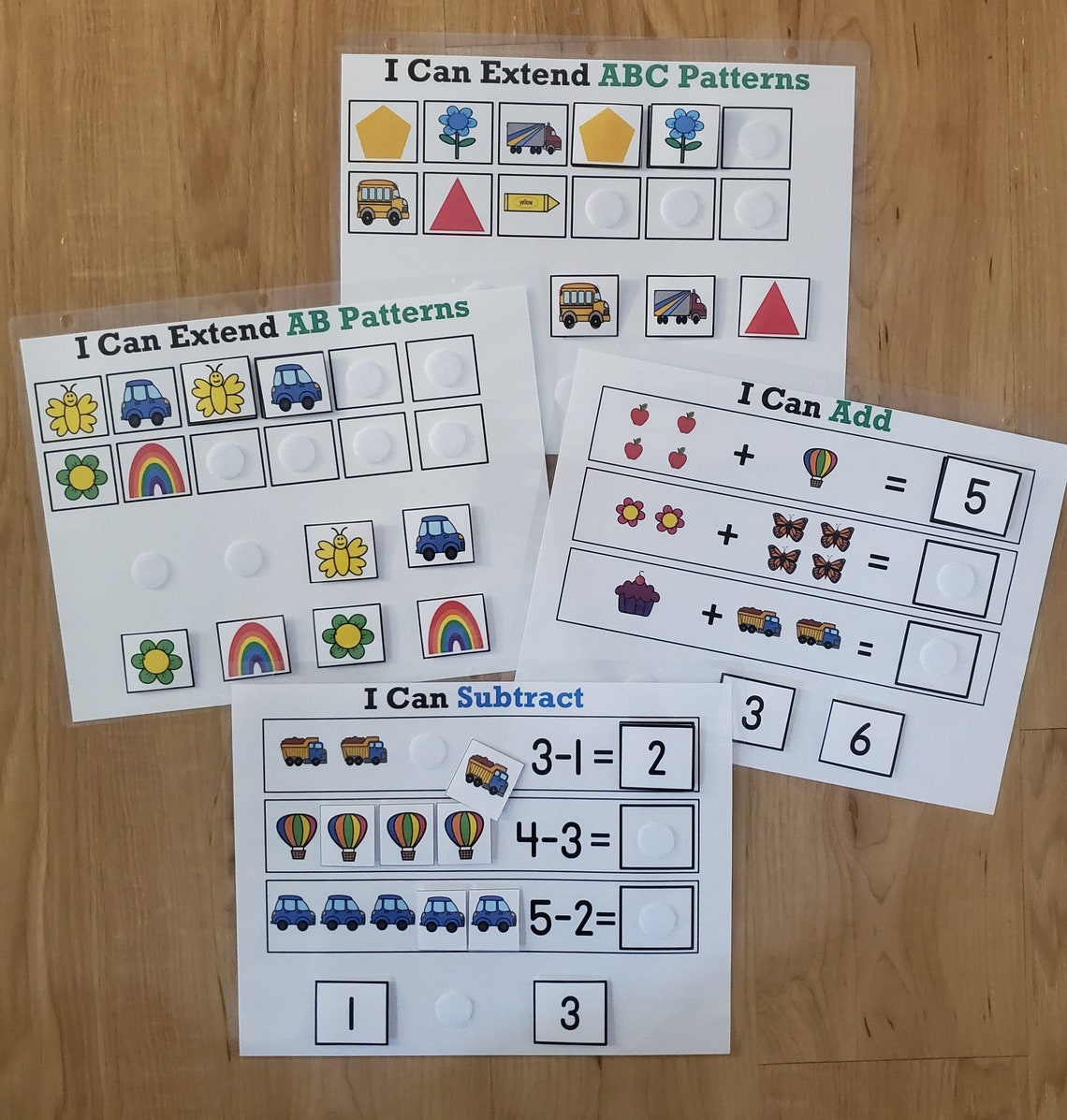 Kindergarten-1st Grade Learning Binder Ages 5-7 - Etsy