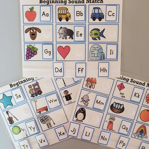 Beginning Sound Learning Bundle - Etsy