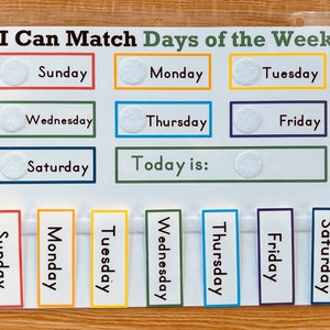 Calendar Time Learning Bundle - Etsy