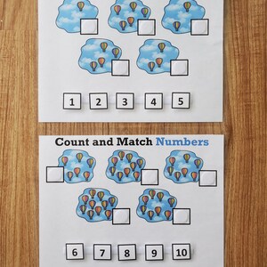 Preschool Pre-k Kindergarten Math Learning Bundle - Etsy