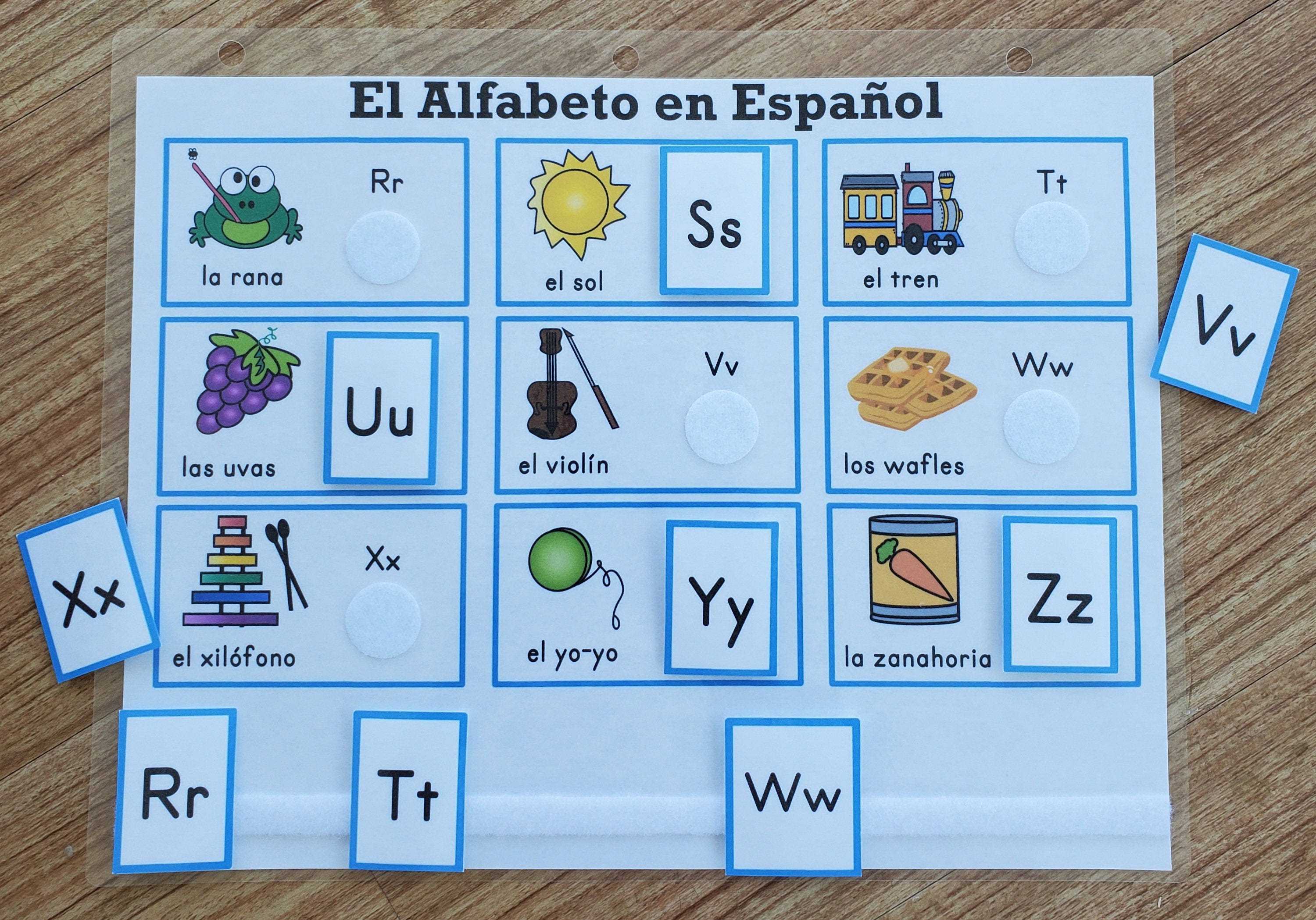 Spanish Alphabet Initial Sound Matching Bundle | Etsy