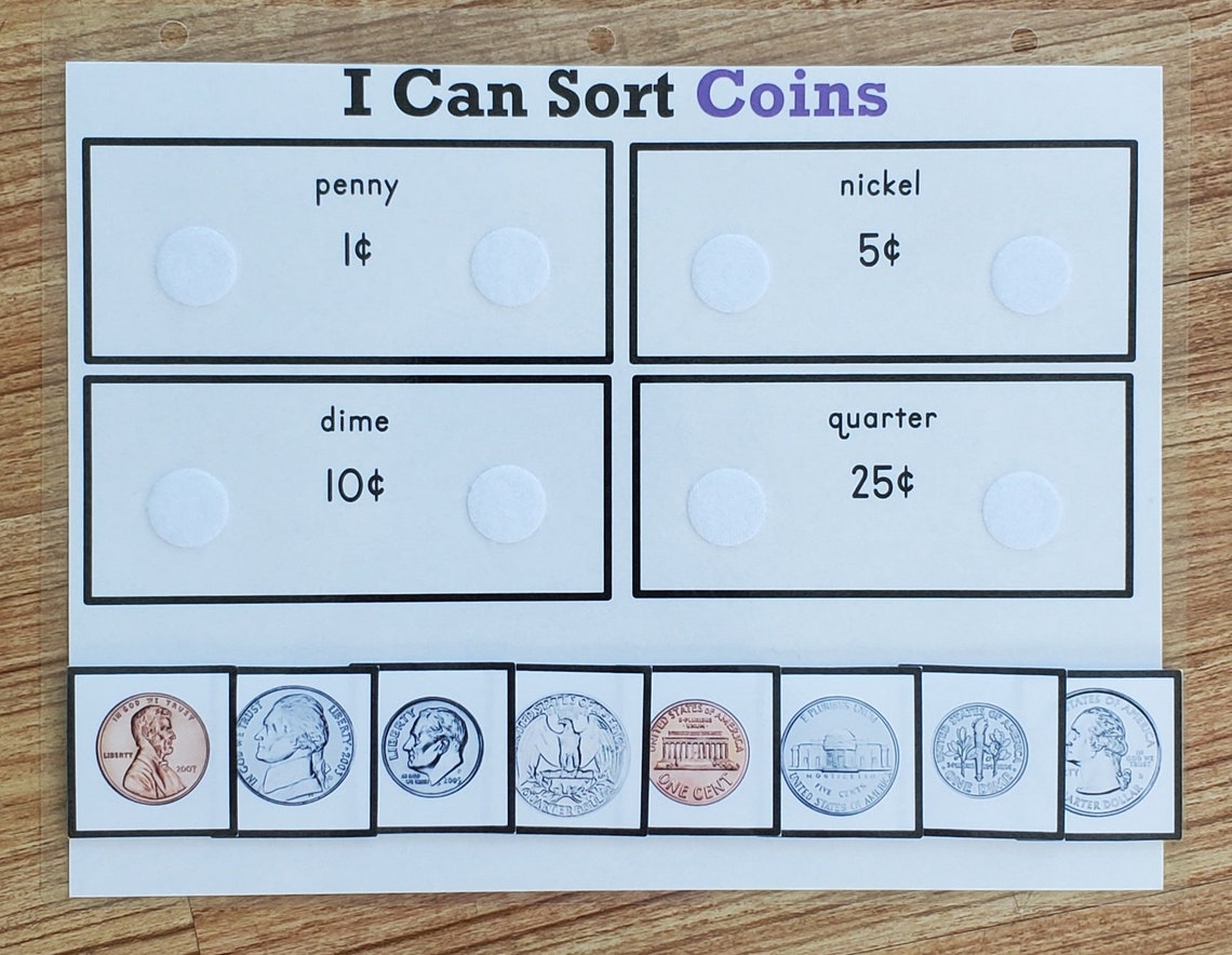 Coin Learning Bundle - Etsy