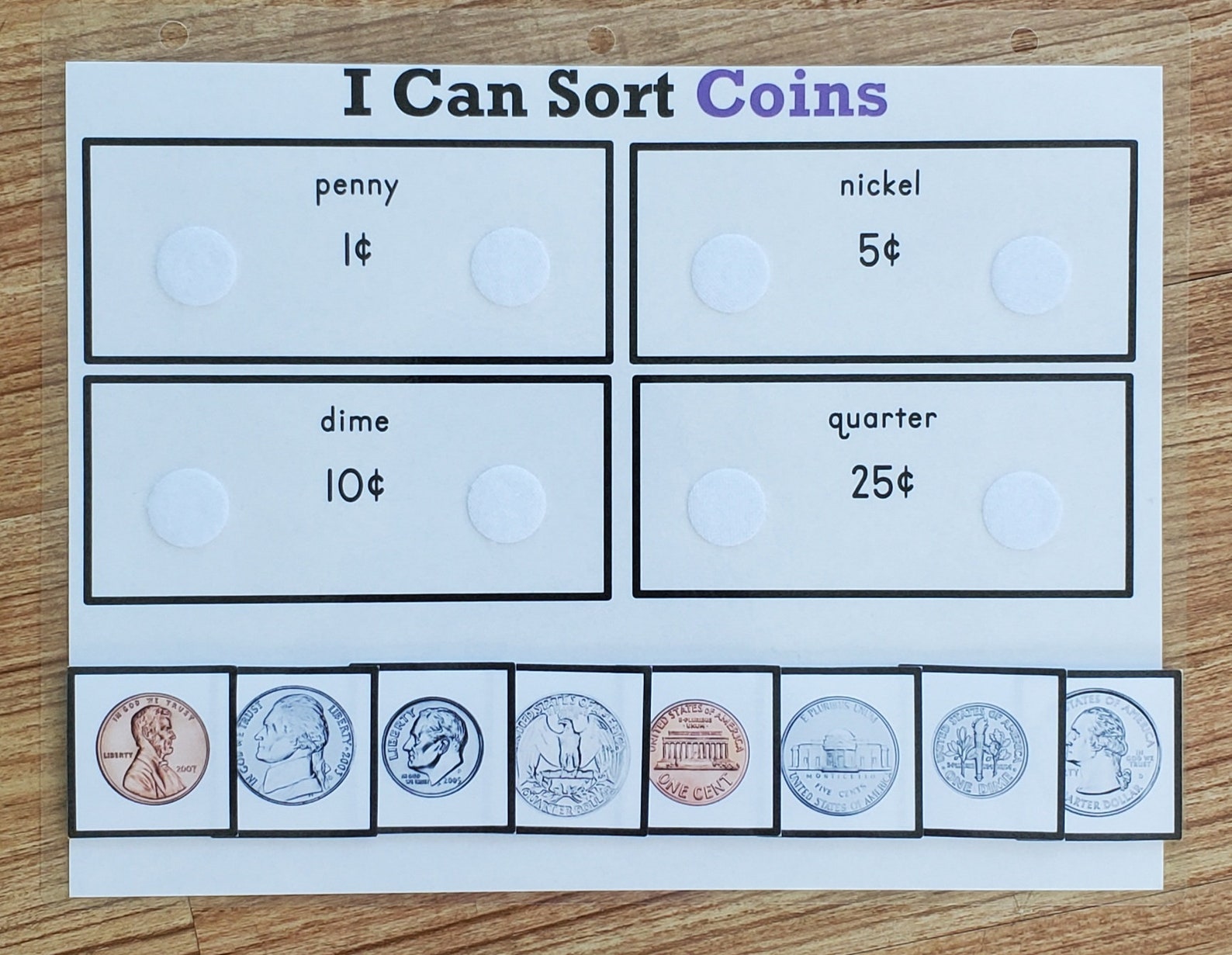 Coin Learning Bundle - Etsy