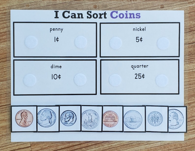 Coin Learning Bundle - Etsy