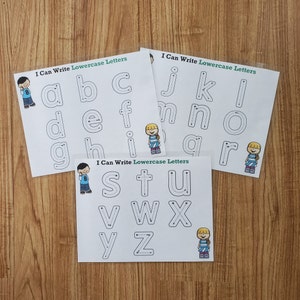 Preschool Pre-k Kindergarten Letter and Name Tracing Bundle - Etsy