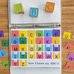 Toddler Preschool Early Learning Binder - Etsy