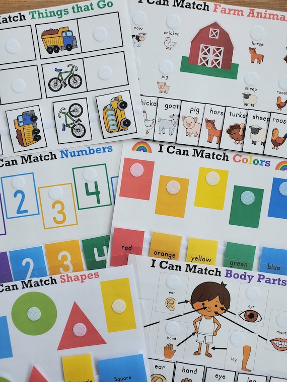 Toddler Preschool Early Learning Binder - Etsy