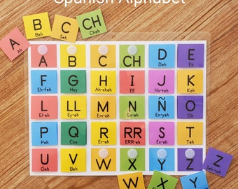 Spanish Alphabet Initial Sound Matching Bundle | Etsy