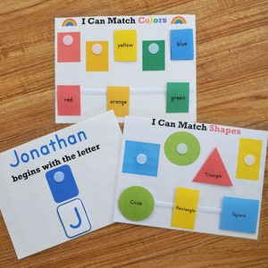 Toddler Preschool Early Learning Binder - Etsy