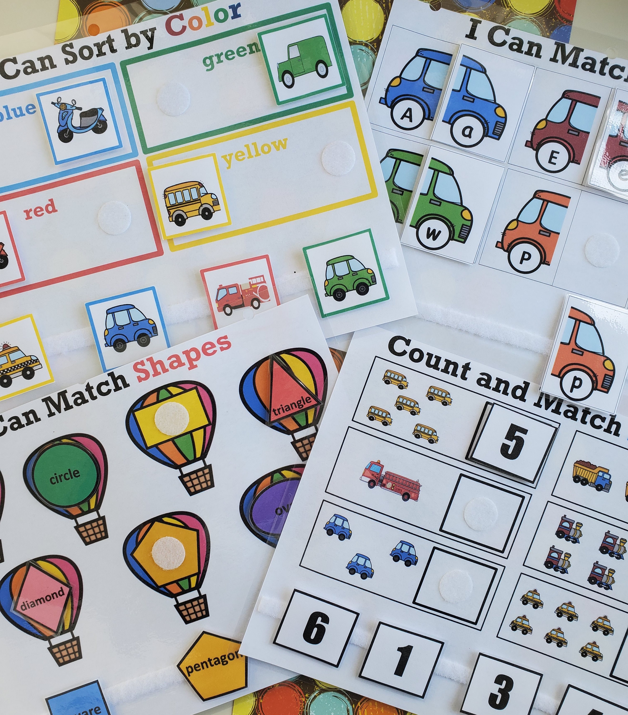 Preschool Learning Binder Transportation Theme - Etsy