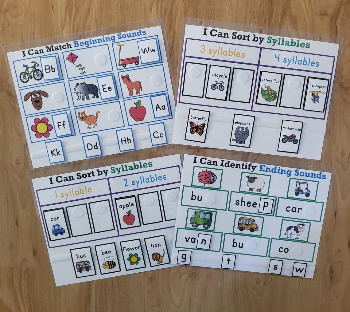 Kindergarten-1st Grade Learning Binder Ages 5-7 - Etsy