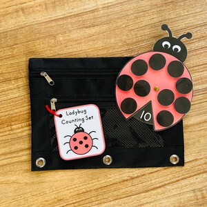 Ladybug Counting Set Preschool, Pre-k, Kindergarten - Etsy