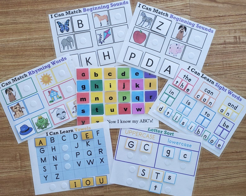 Preschool Pre-k Kindergarten Literacy Bundle - Etsy