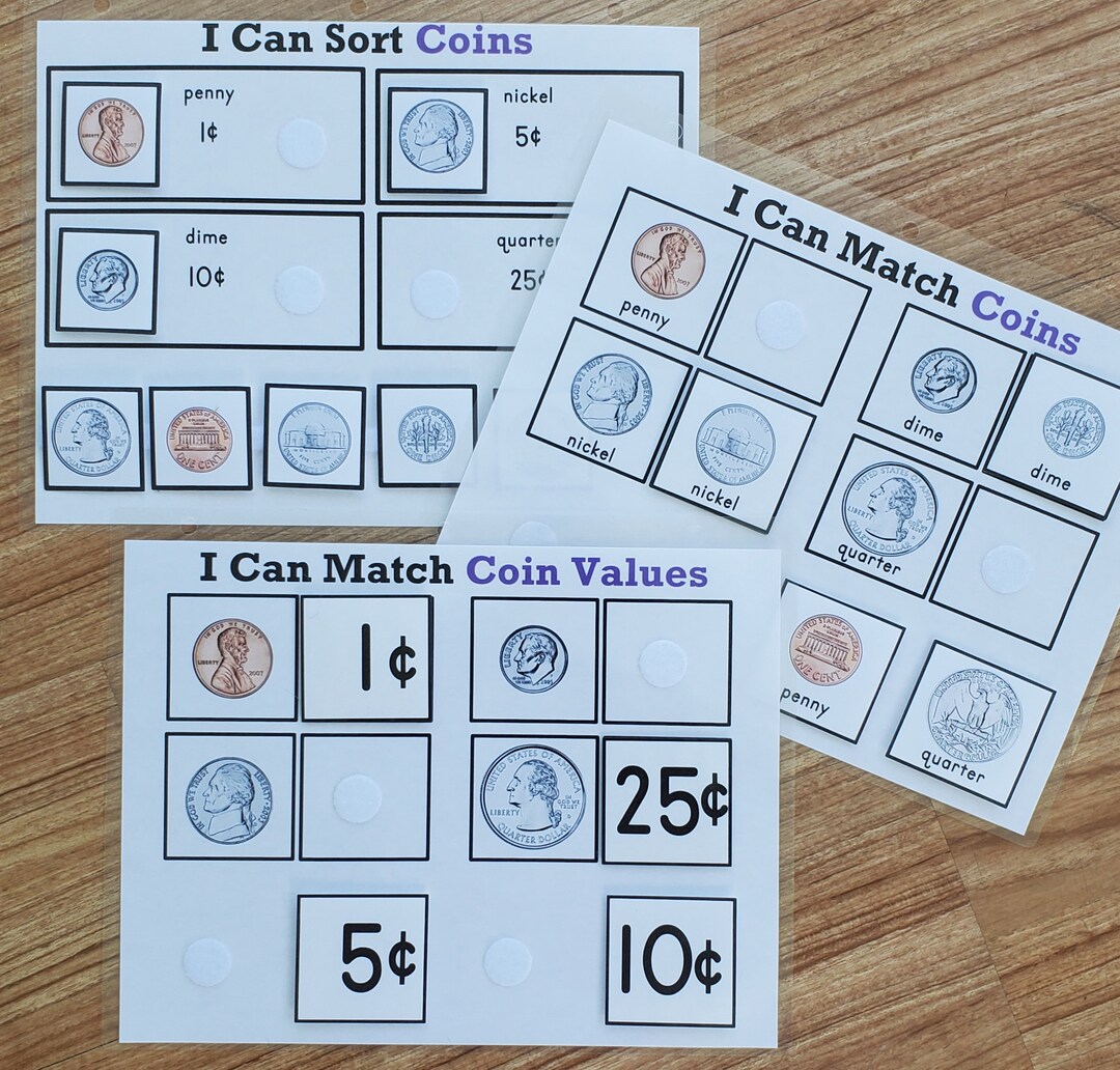 Coin Learning Bundle - Etsy