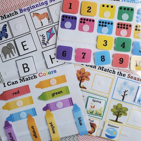 Preschool Learning Binder - Etsy