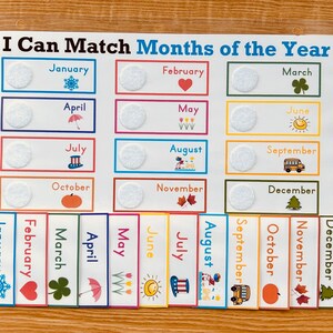 Calendar Time Learning Bundle - Etsy