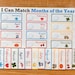 Calendar Time Learning Bundle - Etsy