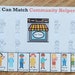 Community Helpers Matching Bundle 2 Pages - Etsy