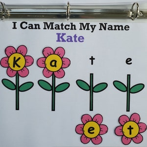 Preschool Learning Binder Rainbows & Butterflies, Educational Busy Book ...